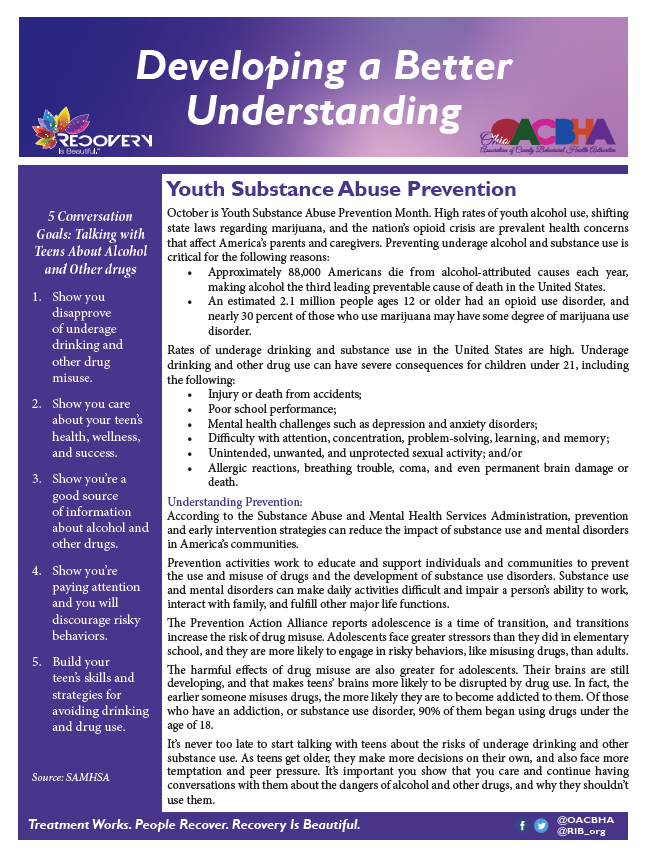 Behavioral Health One-Pagers - Ohio Association of County Behavioral ...
